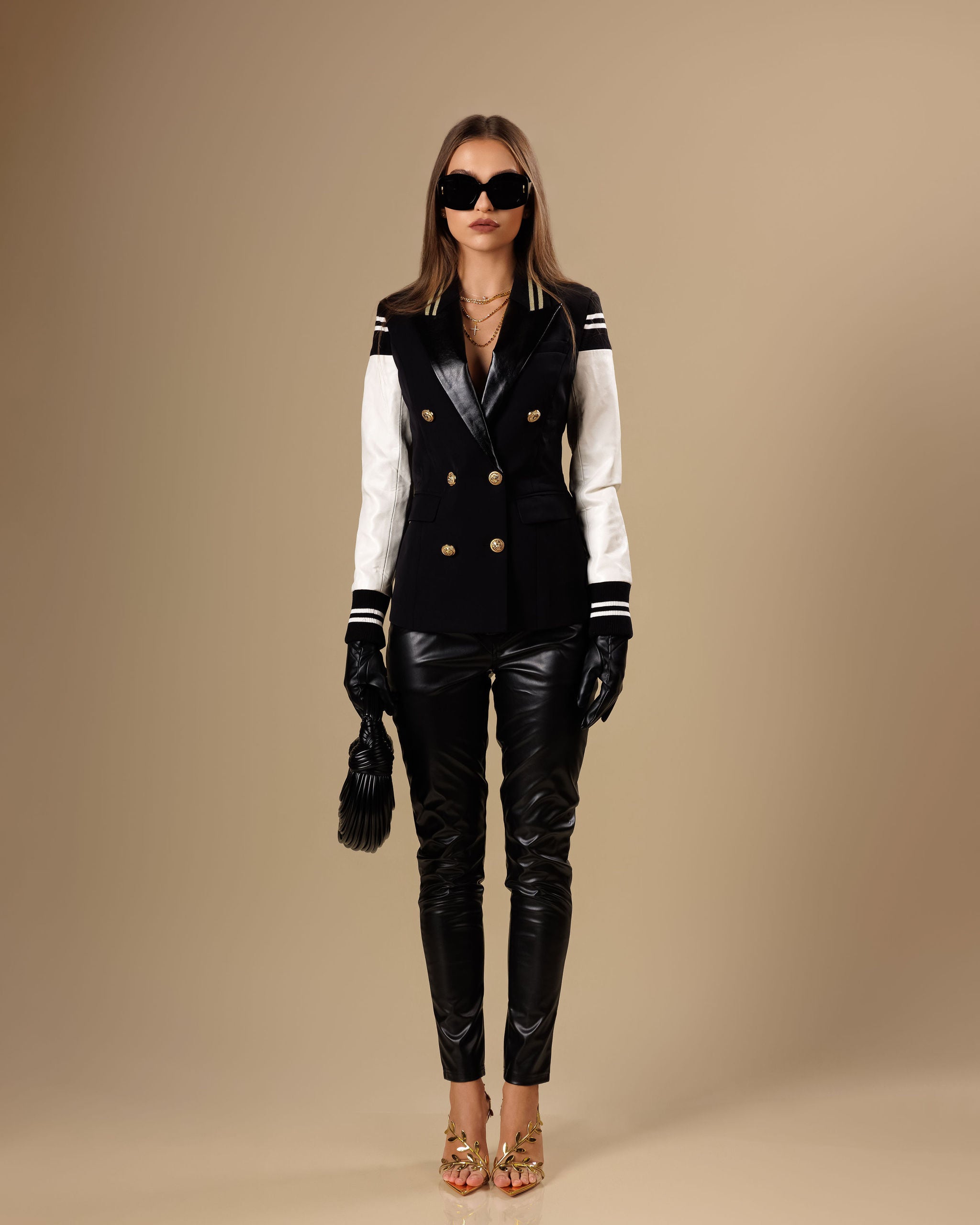 ‘Bizee Bee’ Varsity Blazer – Luxe Living Fashions